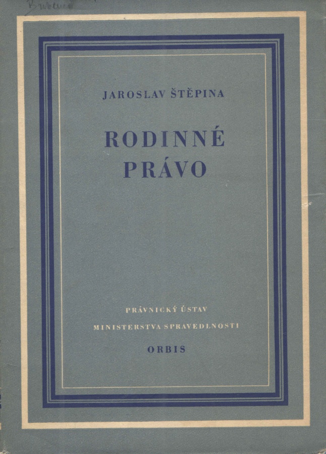 Kniha Rodinné právo | Odborná literatura a právnická literatura Aleš Čeněk