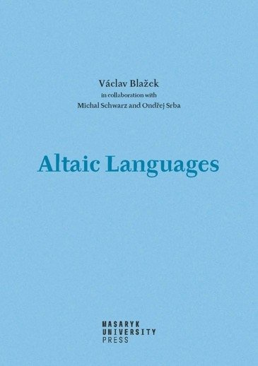 Kniha Altaic Languages | Odborná literatura a právnická literatura Aleš ...