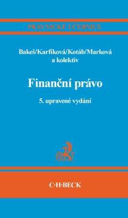 Kniha Finanční právo 5.vyd | Odborná literatura a právnická literatura Aleš Čeněk